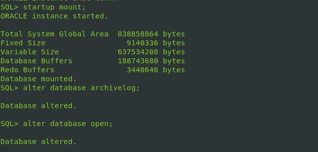Enable-Disable Archivelog Mode In Oracle Database
