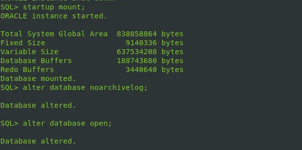 Enable-Disable Archivelog Mode In Oracle Database