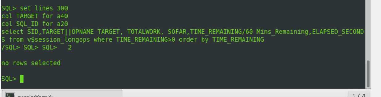 Steps To Check If An Oracle Database Is Performing Slow