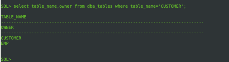 How To Find Ddl Of A Table In Oracle Database