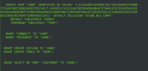 How To Find The DDL Of A User In Oracle Database: