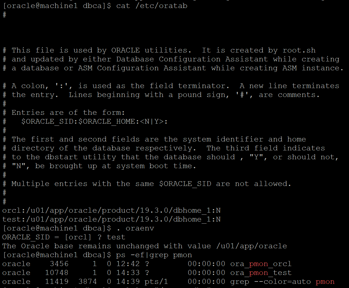 Create And Drop Oracle Database Using DBCA Silent Method Create And Drop Oracle Database Using DBCA Silent Method
