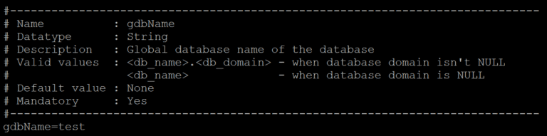 Create And Drop Oracle Database Using Dbca Silent Method