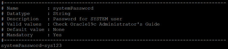 Create And Drop Oracle Database Using Dbca Silent Method 5159
