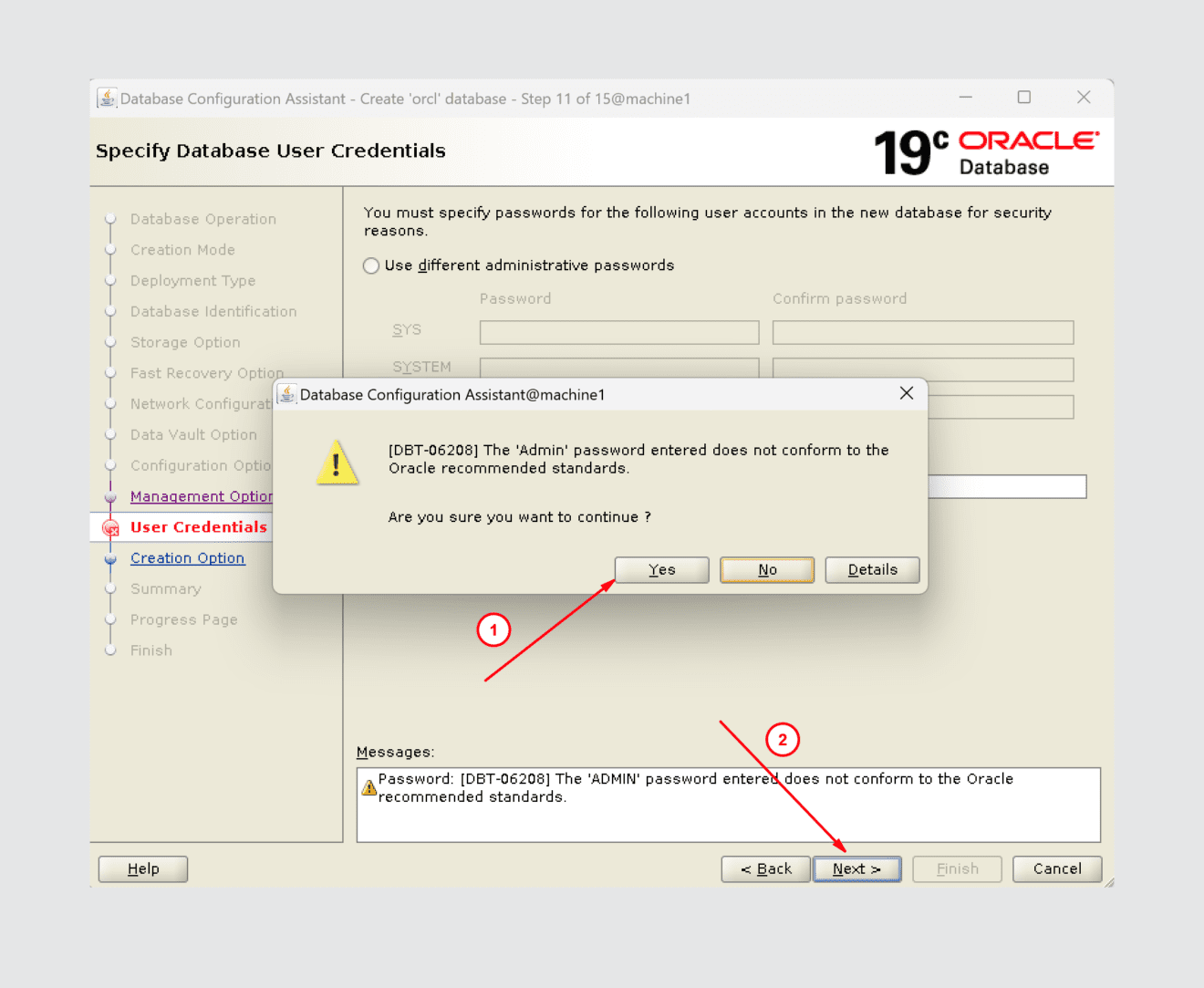 How To Create Oracle Database Using Gui