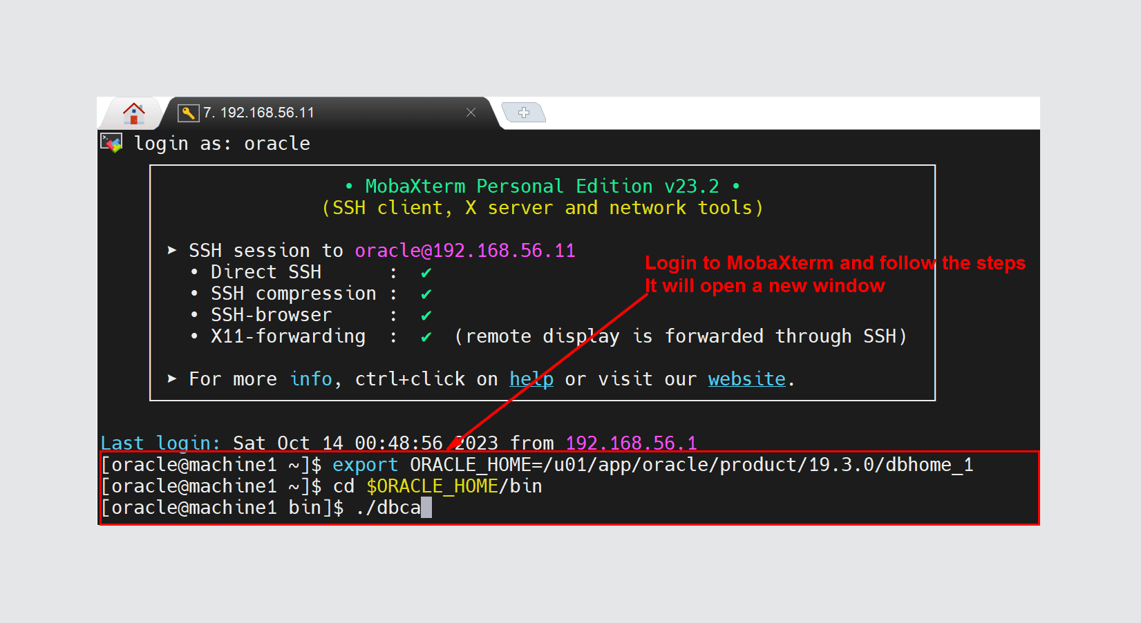 How To Create Oracle Database Using Gui