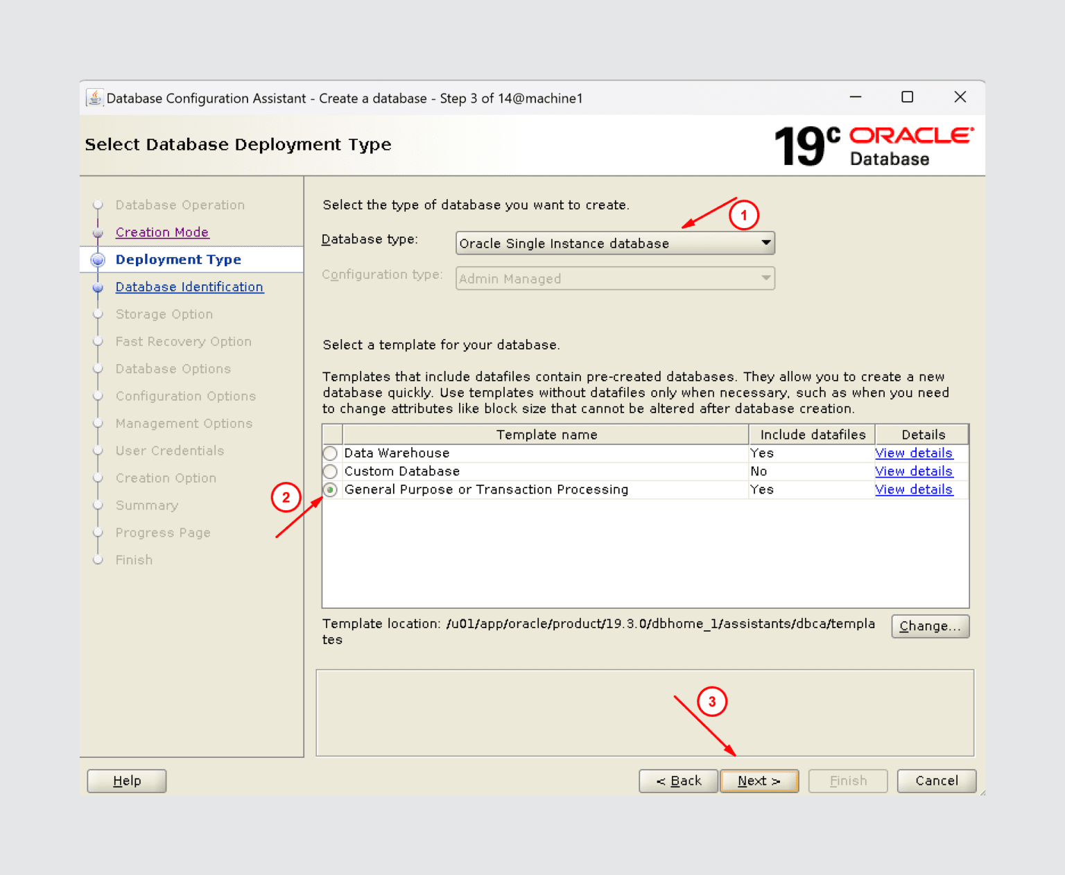 How To Create Oracle Database Using Gui