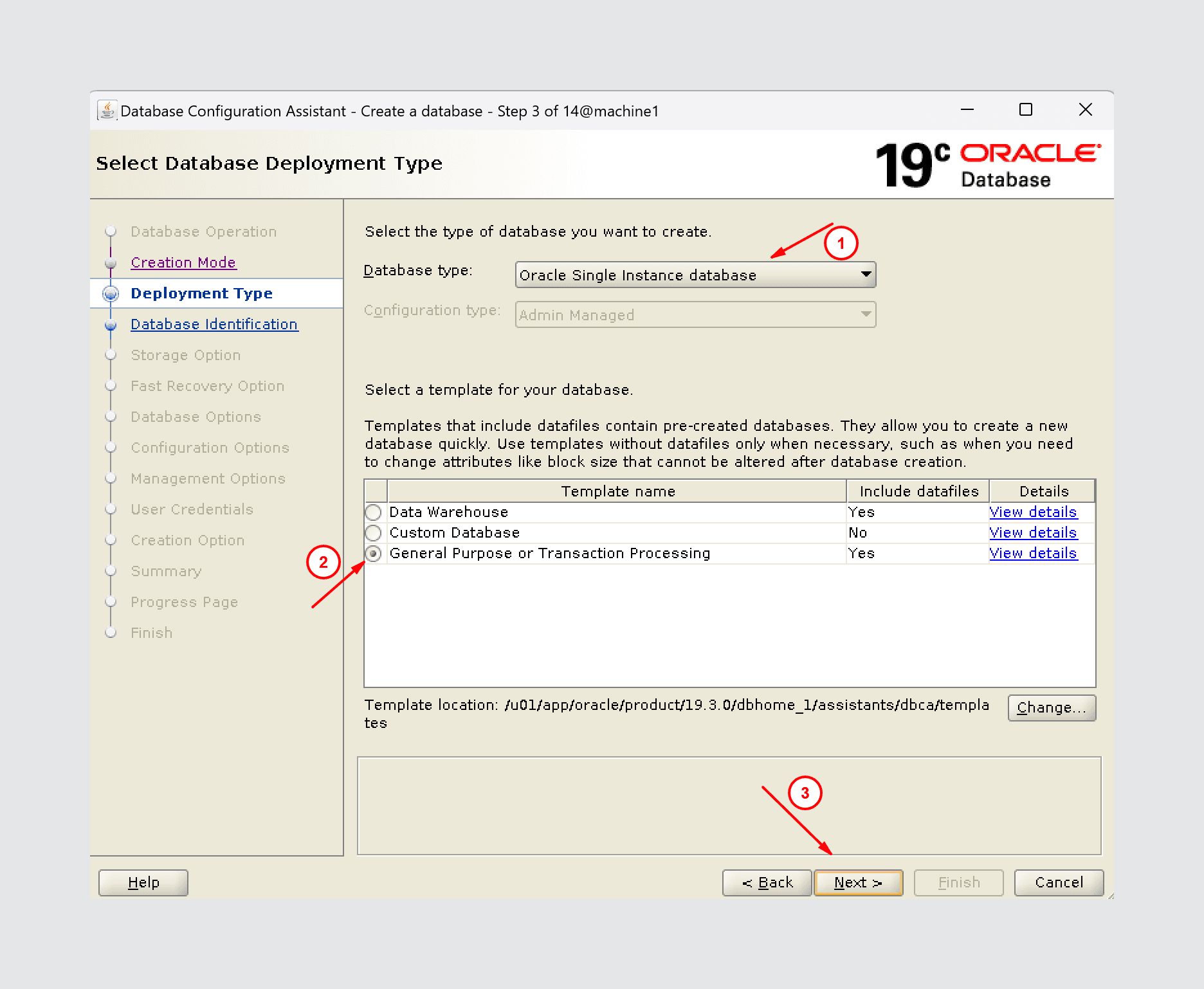 How To Create Oracle Database Using Gui