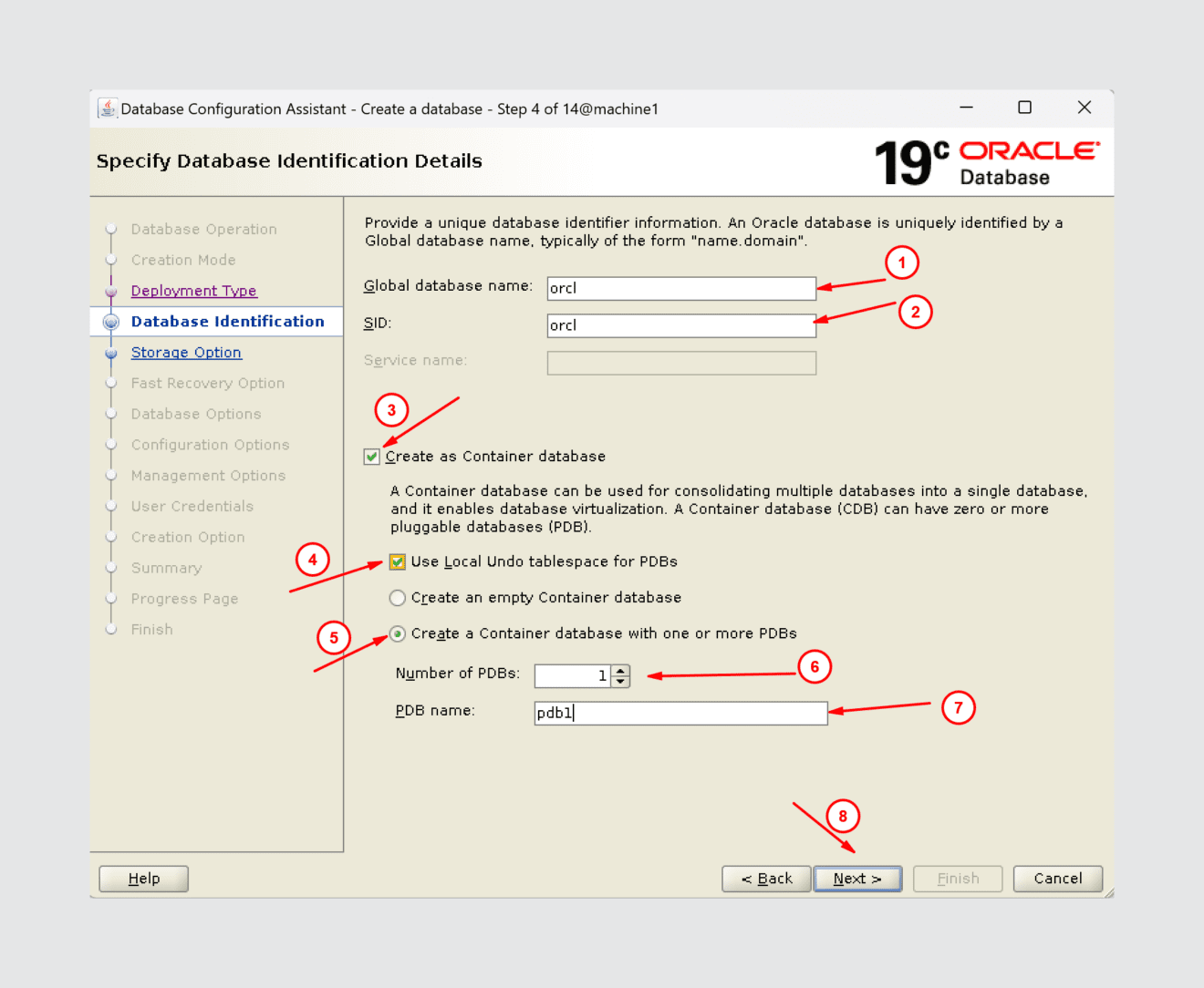 How To Create Oracle Database Using Gui