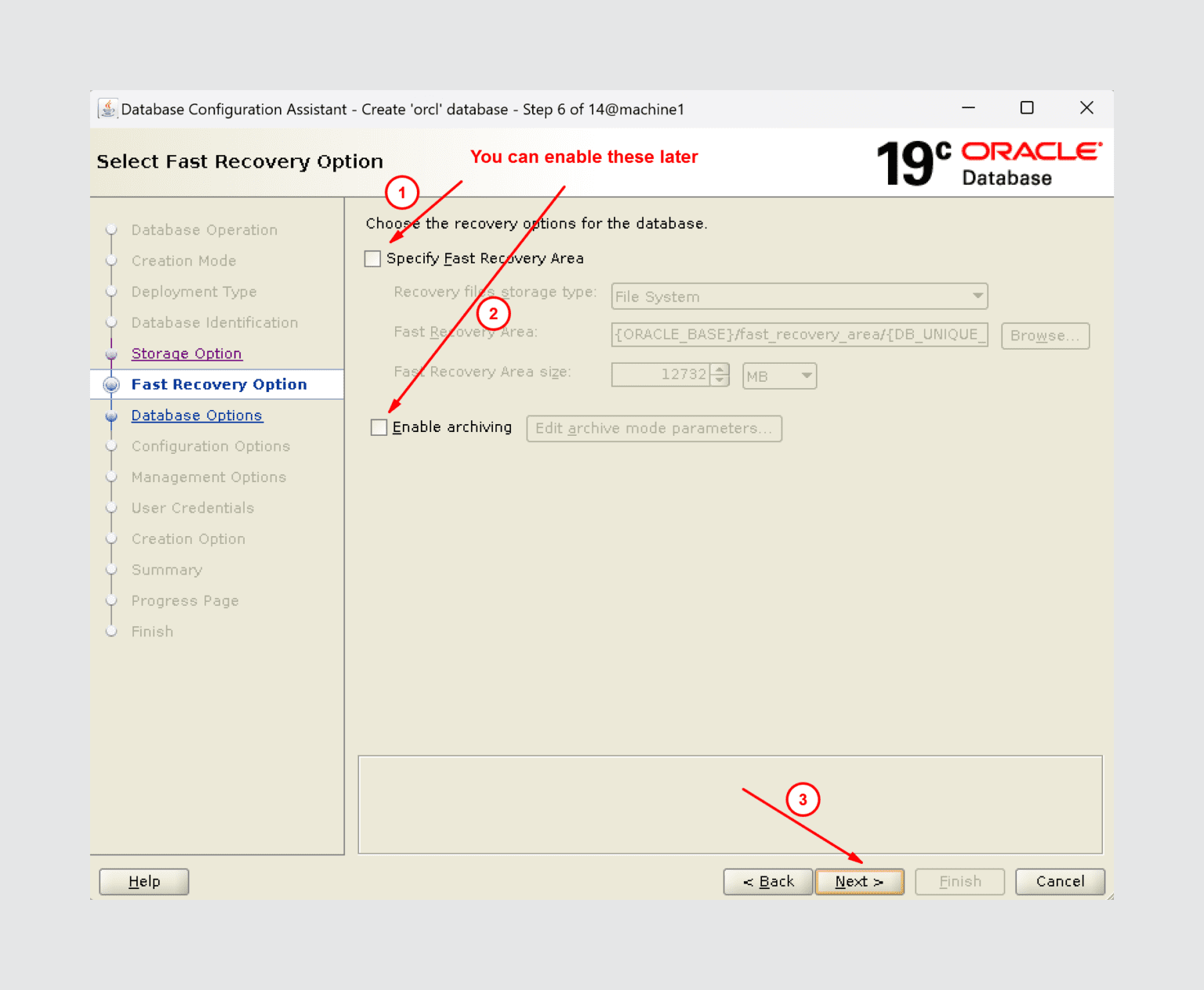 How To Create Oracle Database Using Gui 8245