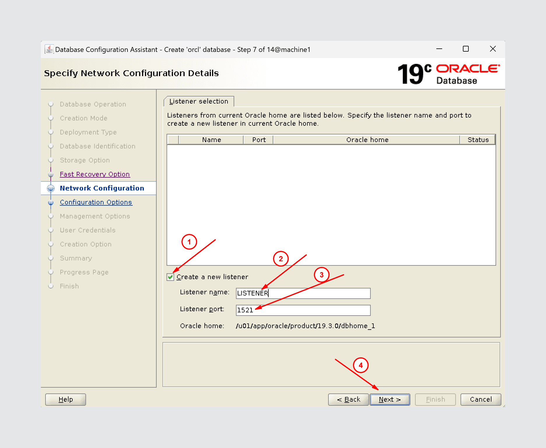 How To Create Oracle Database Using Gui 7094