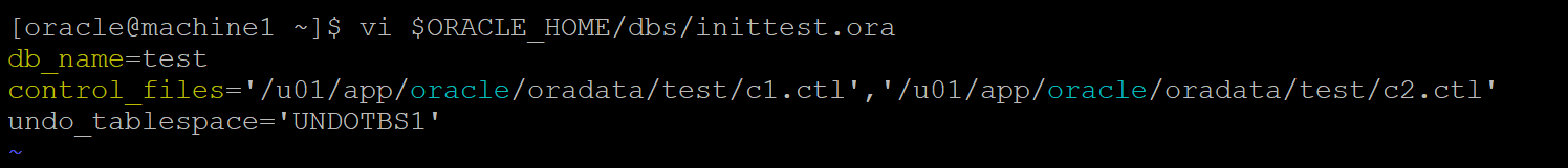 Create Oracle Database Manually