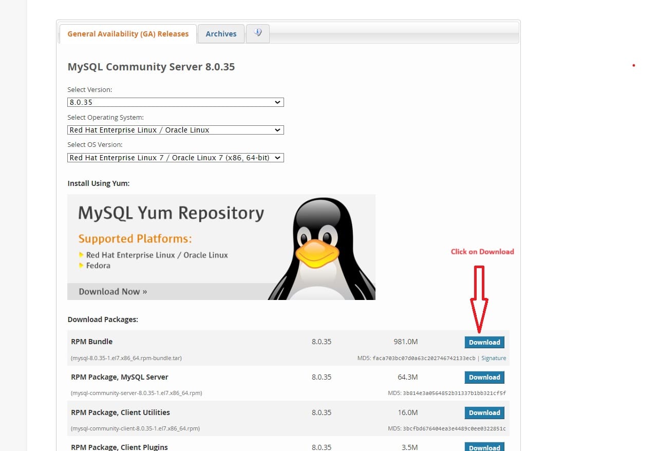 Install Mysql In Linux Redhat Step By Step Guide
