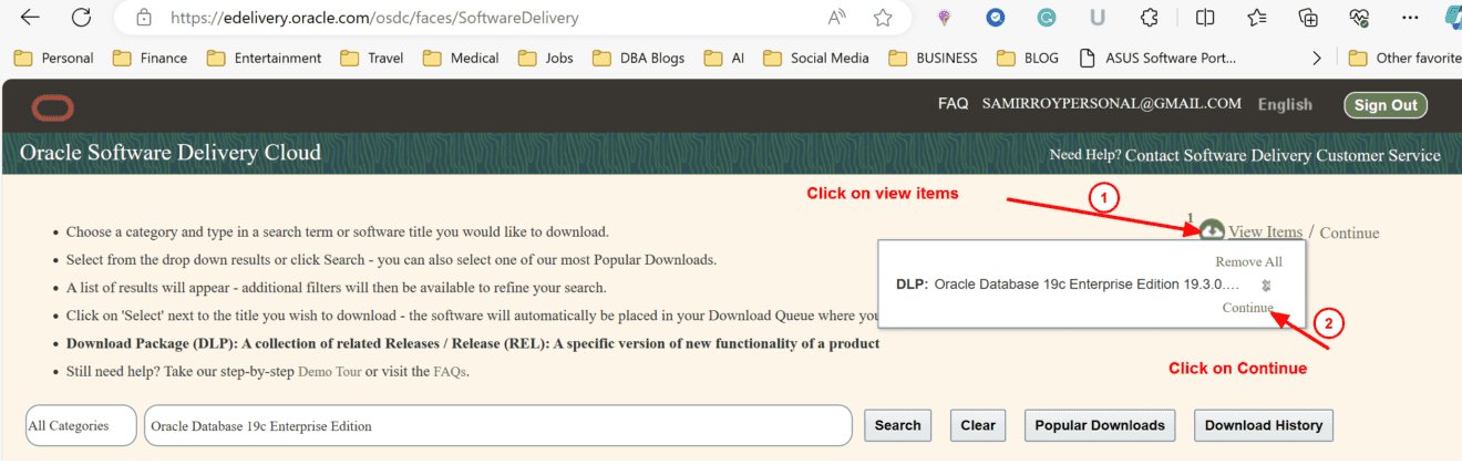 How To Download Oracle 19c Client