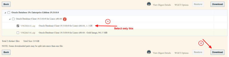 How To Download Oracle 19c Client