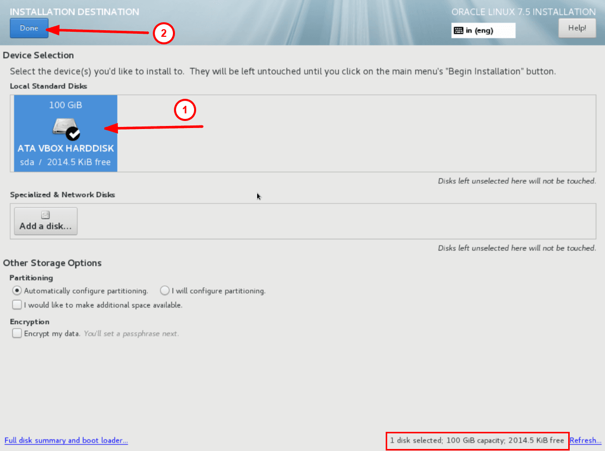 Oracle Linux 7 Installation On VirtualBox: Step-by-step