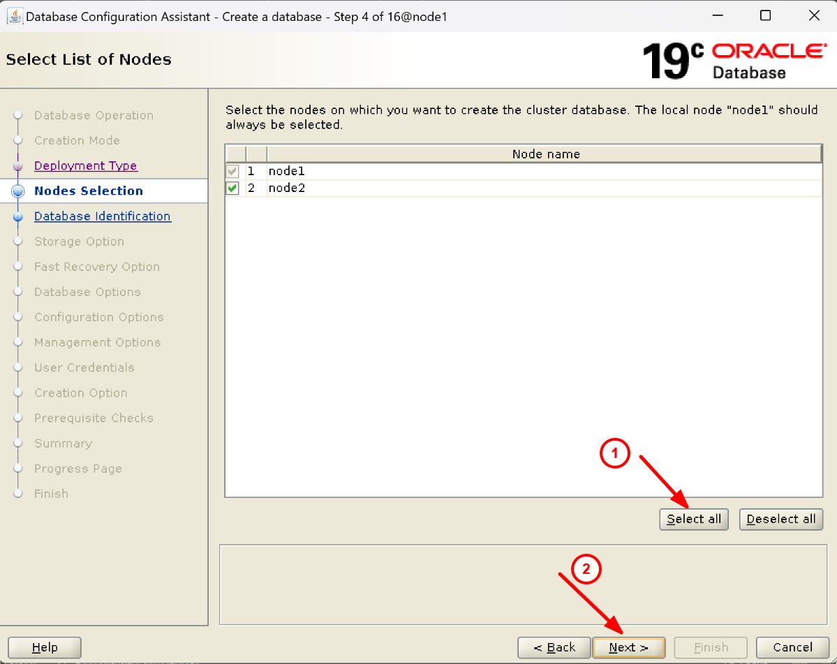 Create Rac Database Using Dbca Easy Step By Step Guide