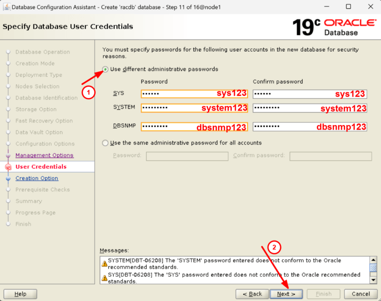 Create Rac Database Using Dbca Easy Step By Step Guide