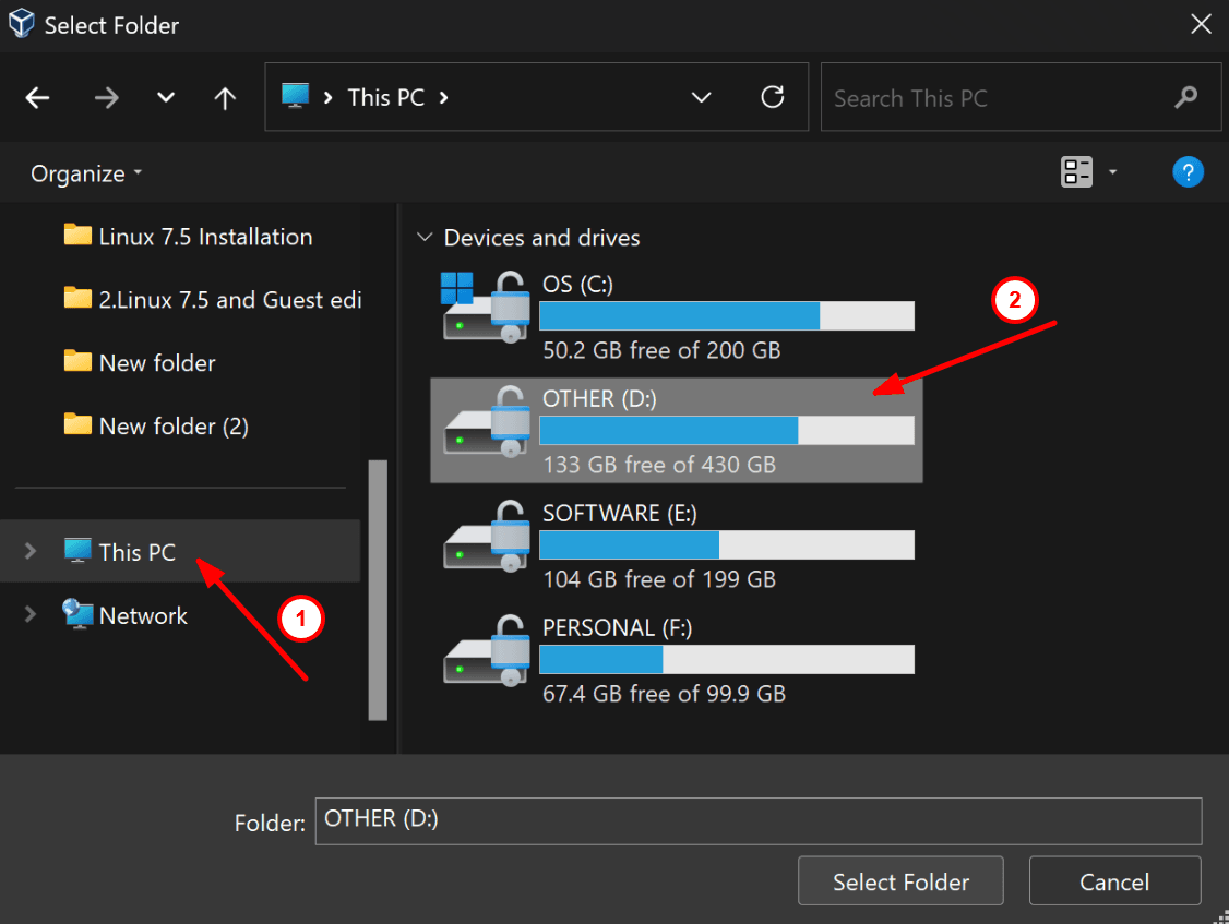 How To Create Shared Folder In VirtualBox 7