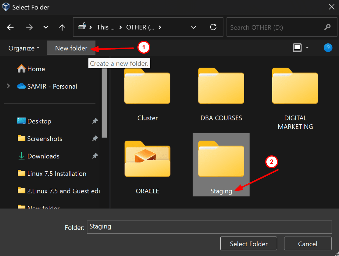 How To Create Shared Folder In VirtualBox 7