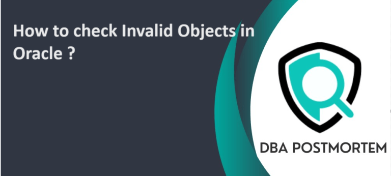 How To Check Invalid Objects In Oracle How To Check Invalid Objects In Oracle