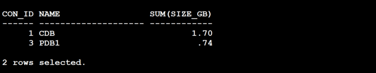 Check CDB Size & PDB Size In Oracle Database: Easy Guide