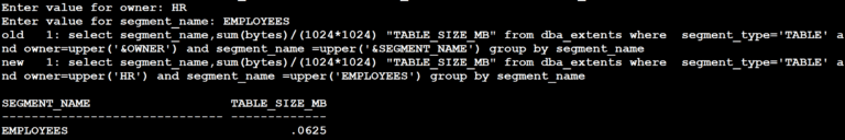 How To Check Table Size In Oracle Easy Guide