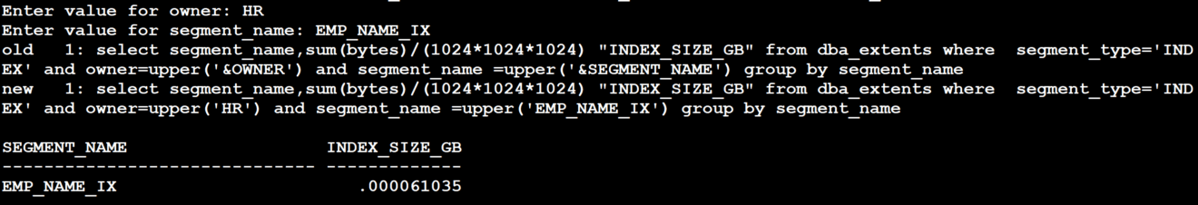 How To Check Index Size In Oracle: Easy Guide