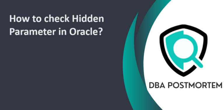 How To Check Hidden Parameter In Oracle Easy Guide