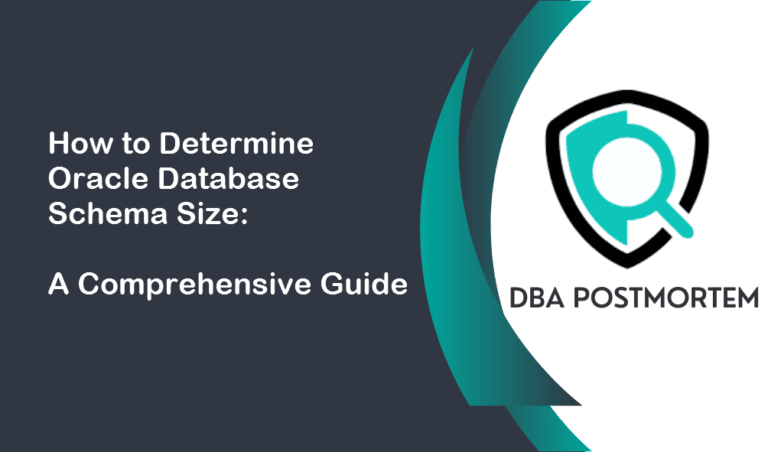 Determine Oracle Database Schema Size Easy Guide