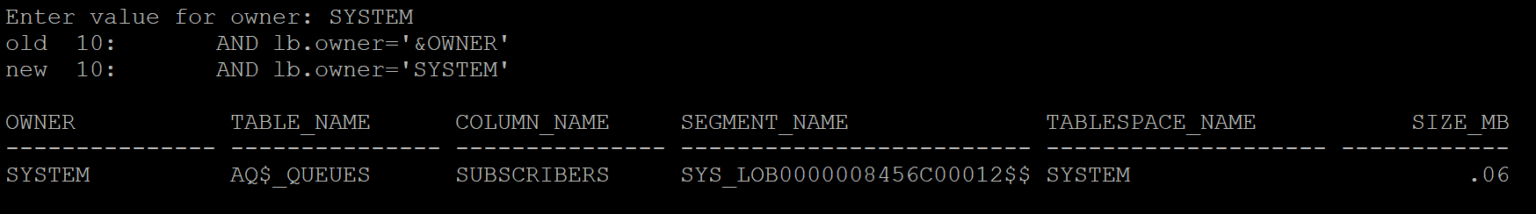 Easily Query LOB Segment Size In Oracle Tables – Easy Guide
