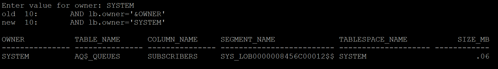 Easily Query Lob Segment Size In Oracle Tables Easy Guide
