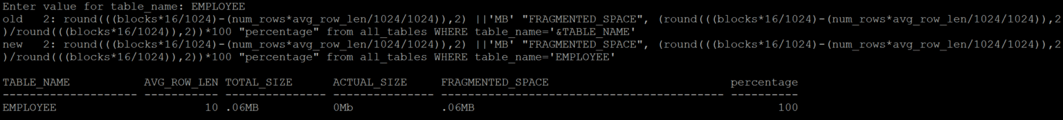 The Ultimate Oracle Table Fragmentation Script Easy Guide