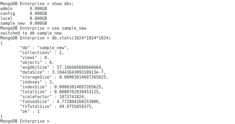 How To Check Mongodb Size In Gb With 4 Easy Steps